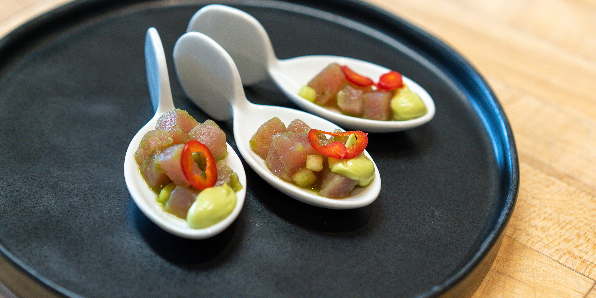 Tuna Aguachile - Round Pond Estate